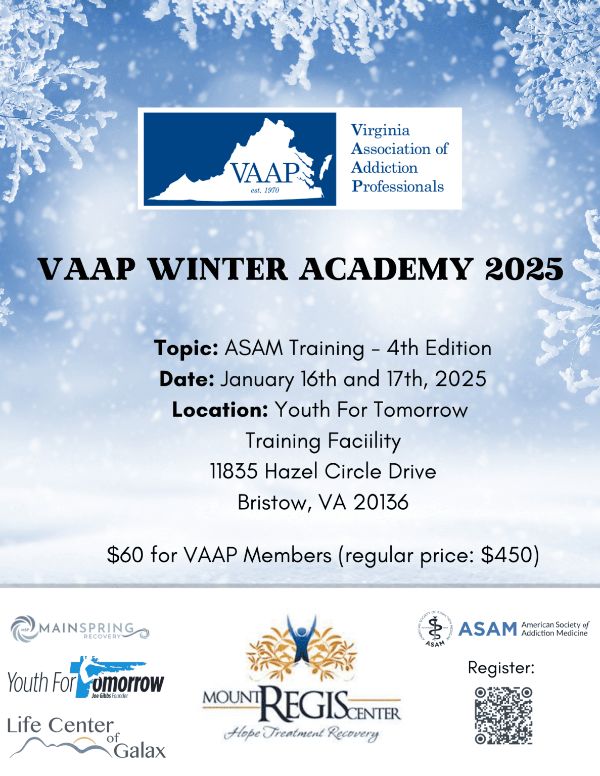 VAAP Winter Academy 2025 - Virginia Association of Addiction ...